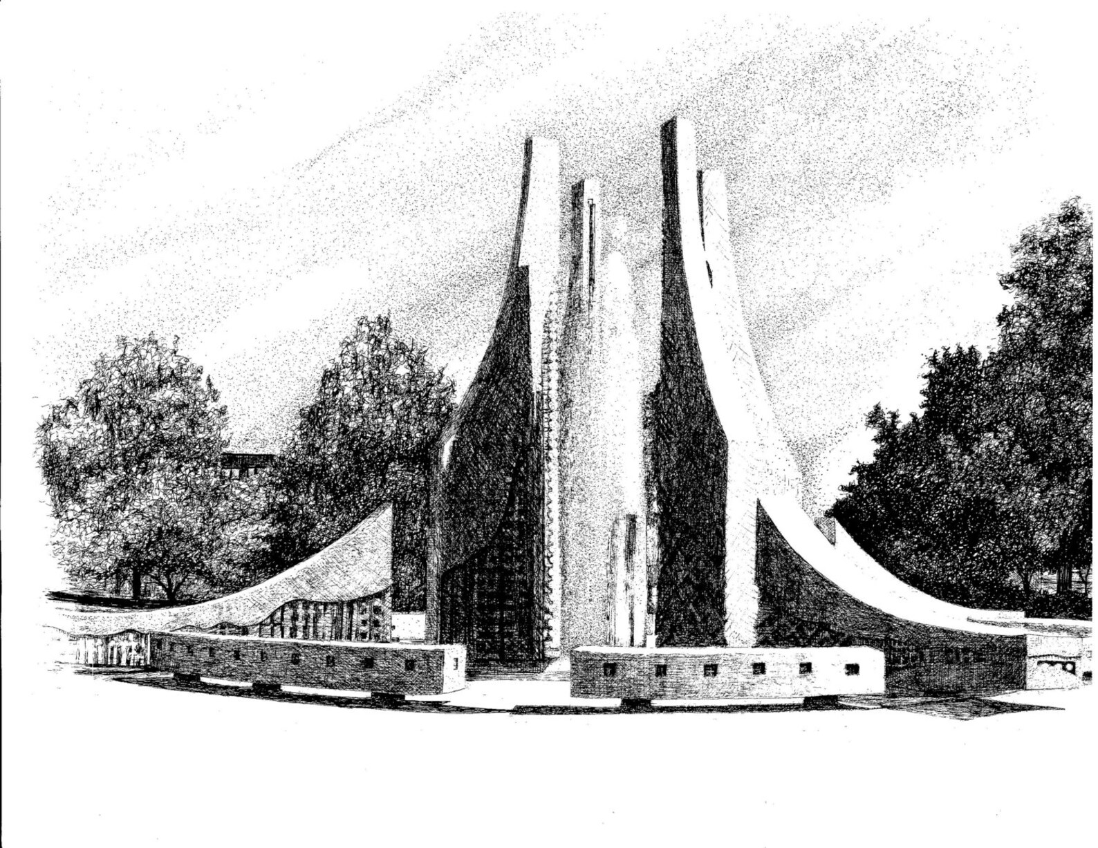 Engineering Fountain, Purdue University,west Lafayette, Indiana, Fine ...