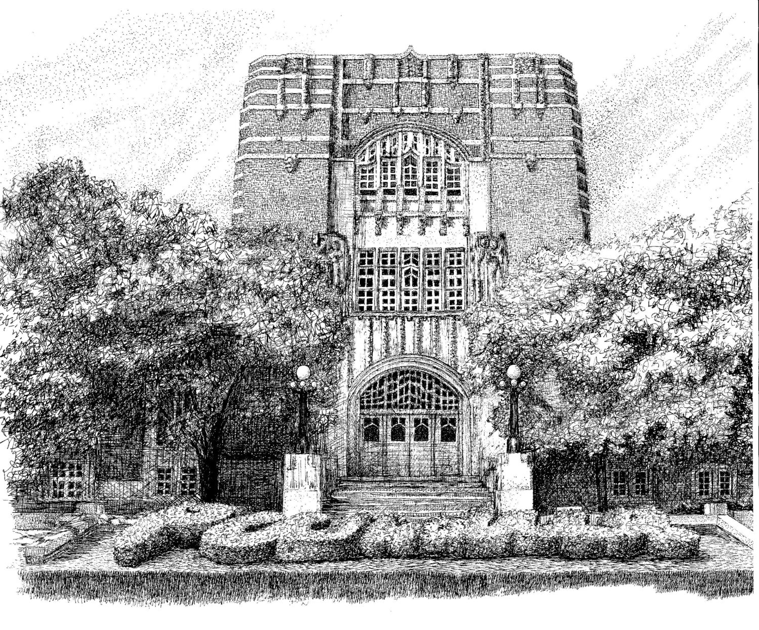 Purdue University Student Union digital | Etsy