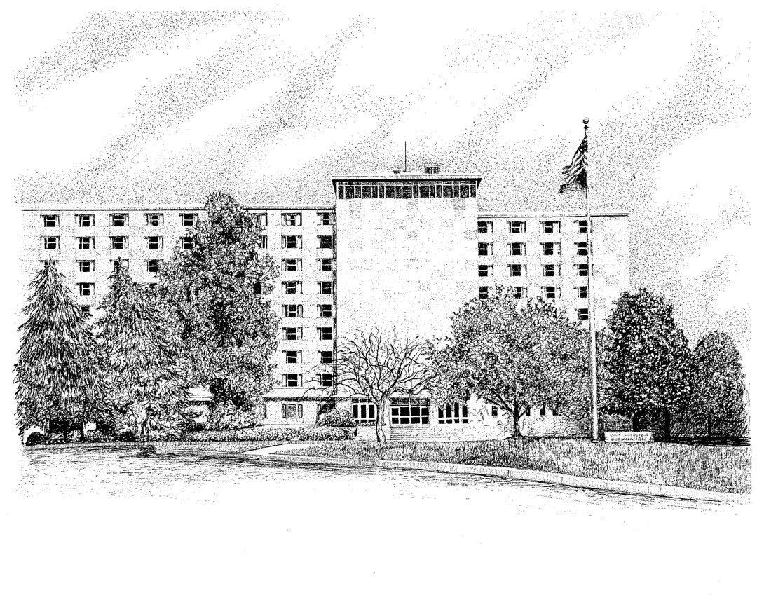 Foster Quadrangle Dormitory, Indiana University, Bloomington, Indiana ...