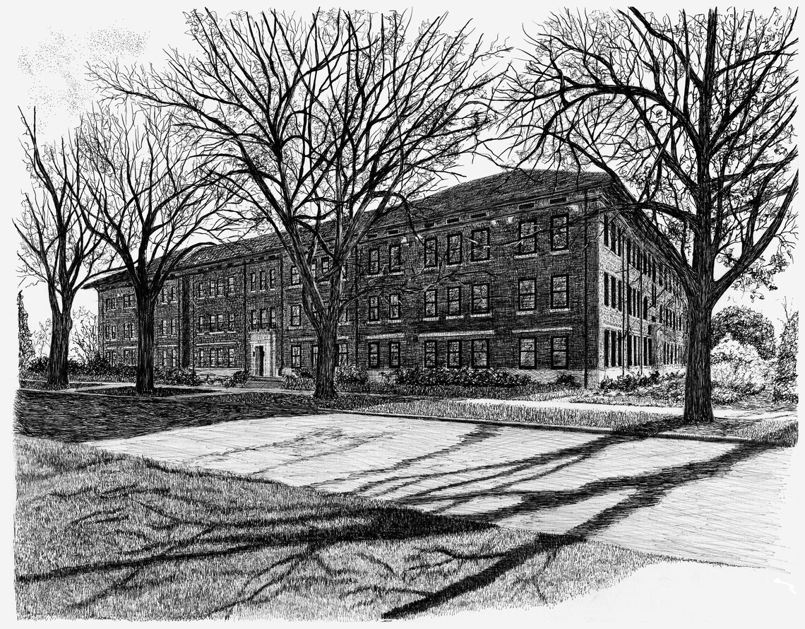 Horticulture Building, Purdue University, West Lafayette, Indiana, Fine ...