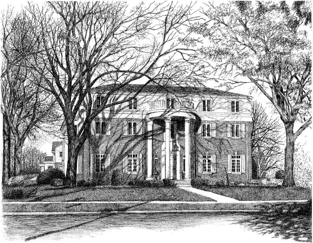 Pi Beta Phi Sorority House, Purdue University, West Lafayette, Indiana ...