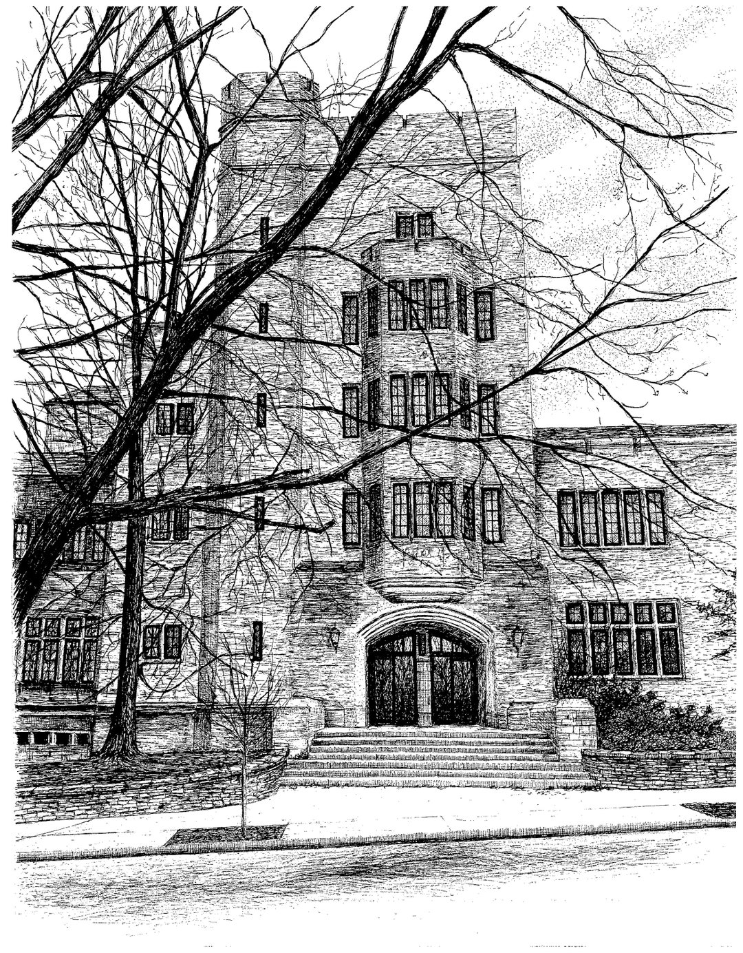 Law Building, Baier Hall, Indiana University, Bloomington, Indiana ...