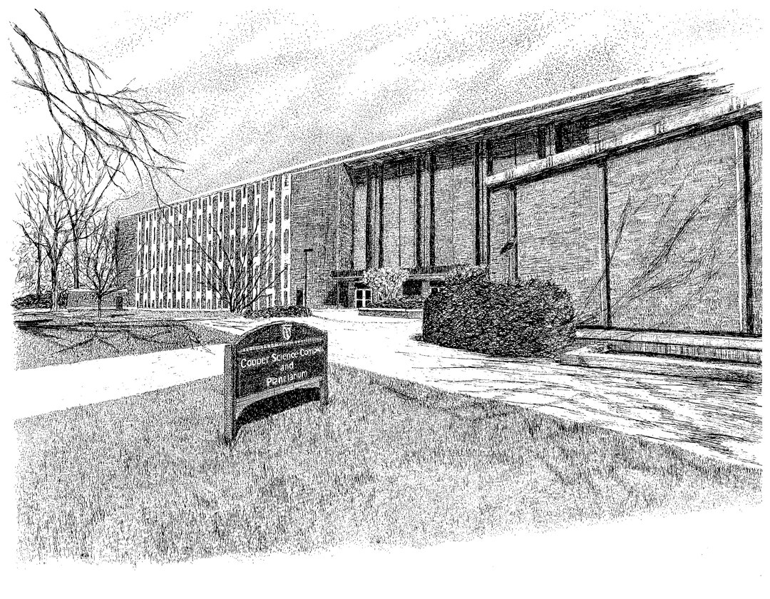 Cooper Science Building, Ball State University, Muncie Indiana, Fine ...