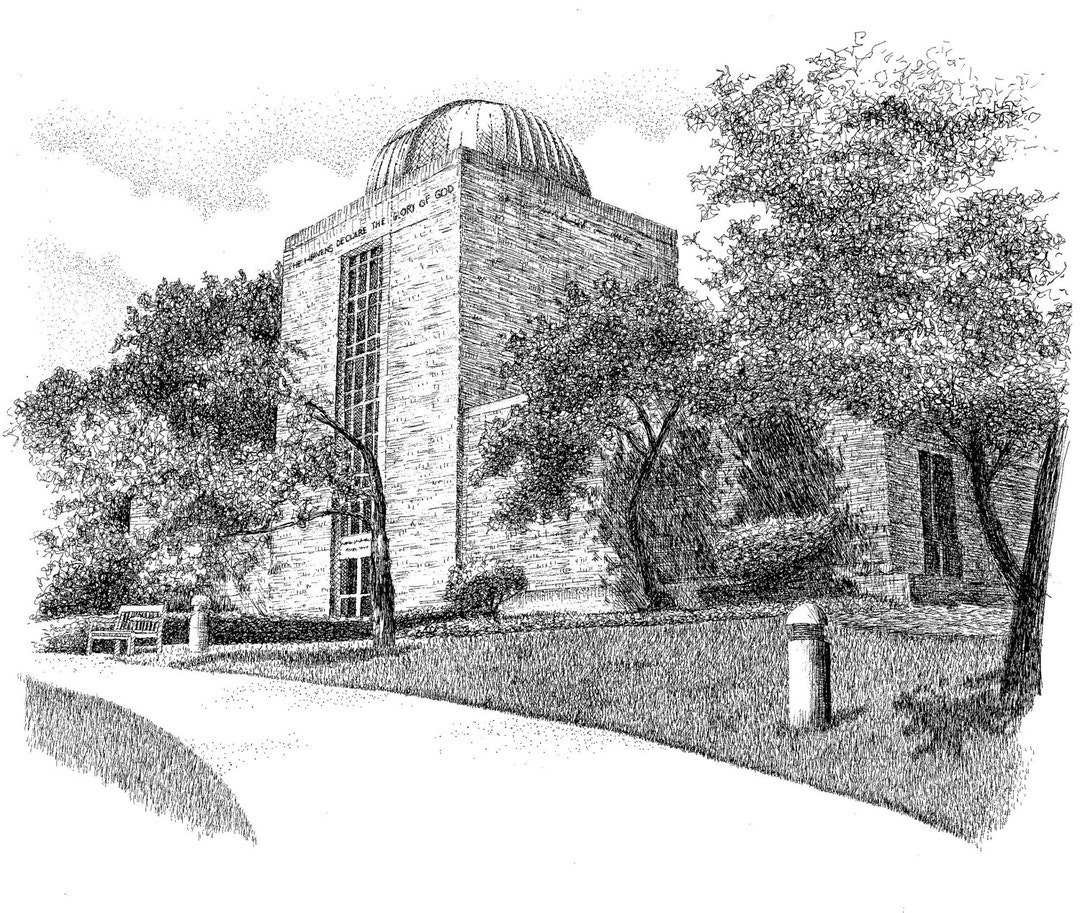 Holcomb Observatory, Butler University, Indianapolis, Indiana, Fine Art ...