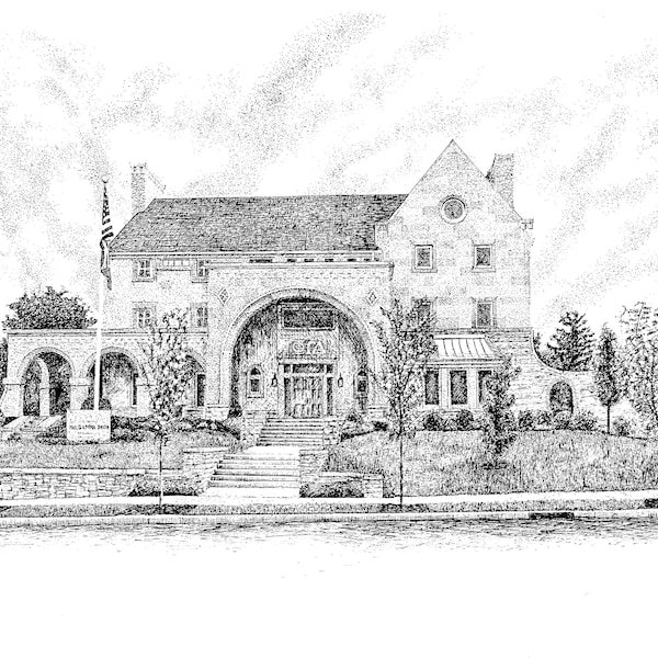 Fraternity House - Etsy