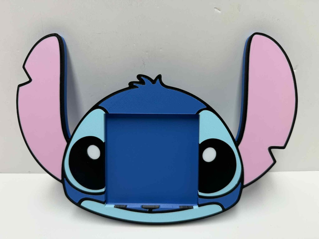 Stitch Sticky Note Holder | Desk Organiser | 3D Printed Memo Pad Holder ...