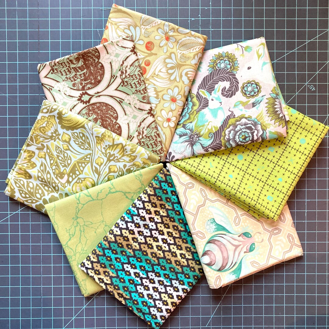 Pear Bundle - Tula Pink OOP Rainbow Color 8 Fat Quarters - Etsy