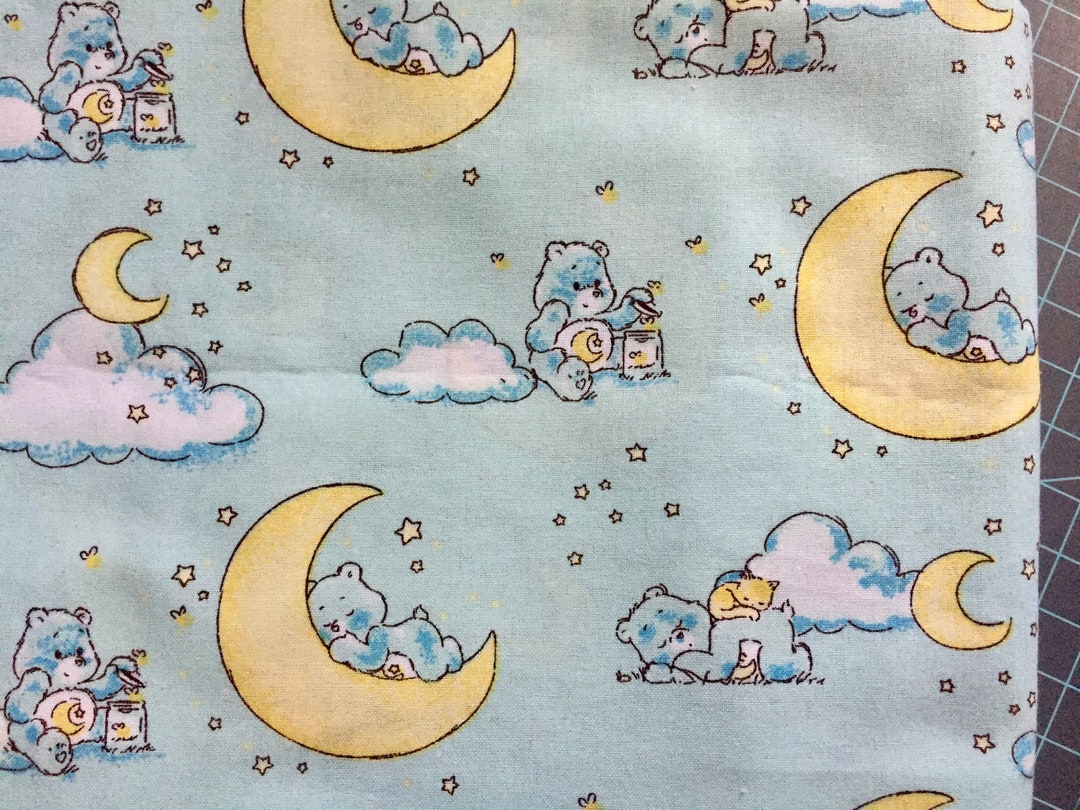 Care Bears in Pastel Blue Yardage - Etsy
