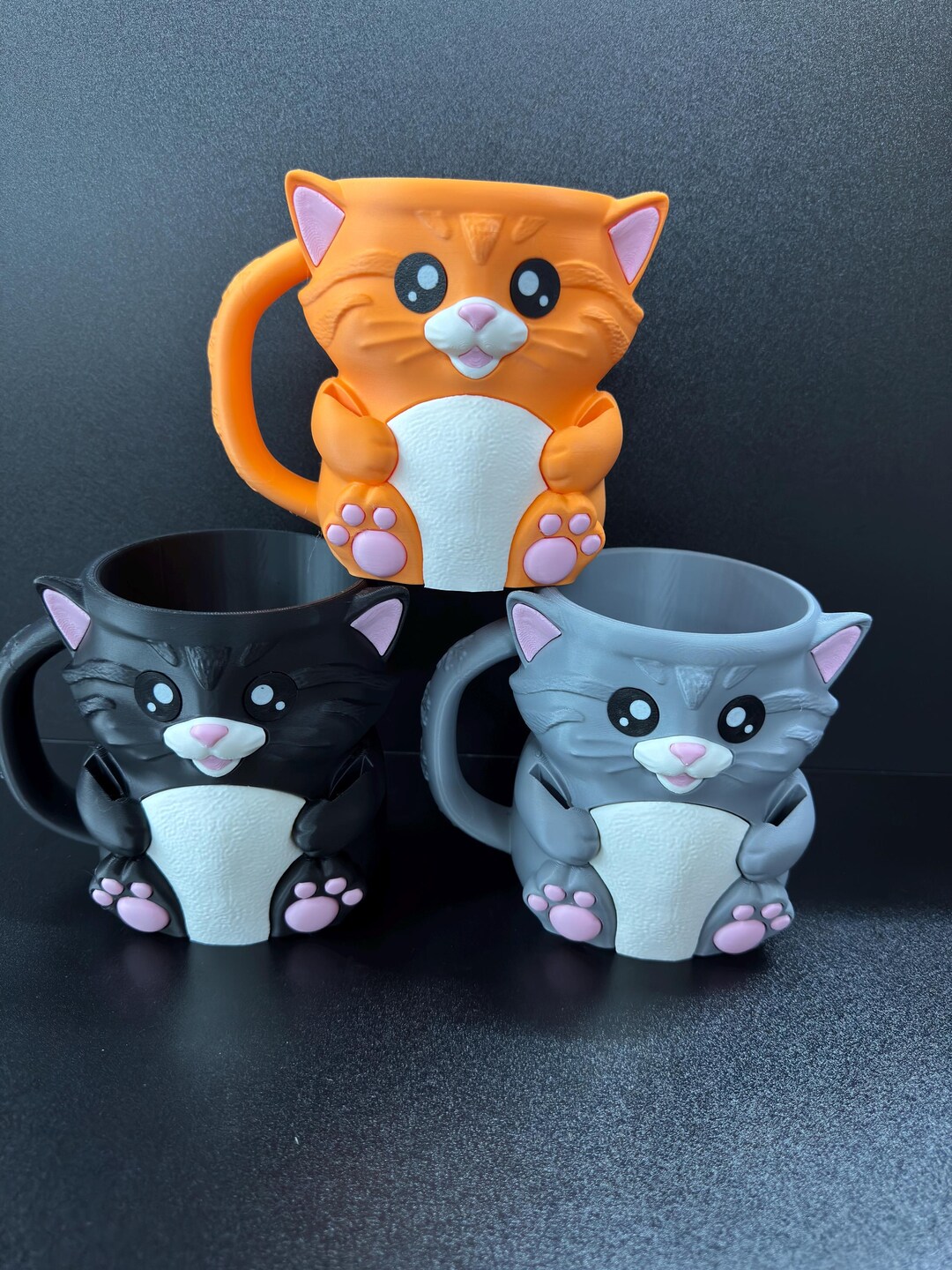 Cat Ice Cream Pint Holder – 3D Printed, Hidden Drawer, Spoon Slots - Etsy