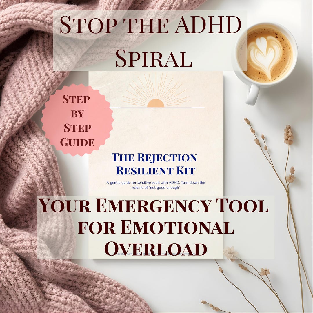 ADHD RSD Relief Kit: Neurodivergent Women's Digital Journal (PDF ...