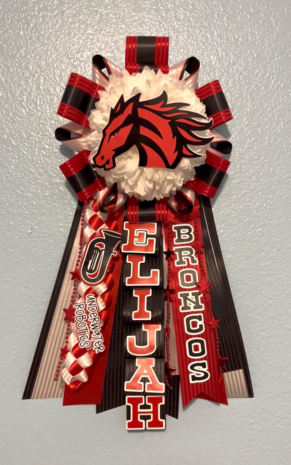 Customizable Homecoming Garter: Made to Order School Spirit - Etsy