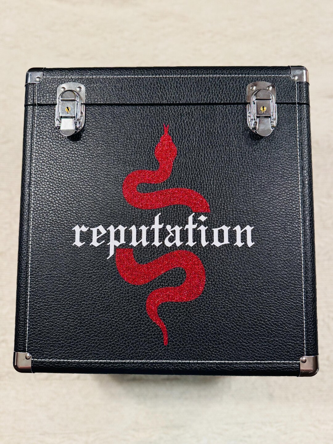 T Vinyl Record Holder Case REP - Etsy Canada