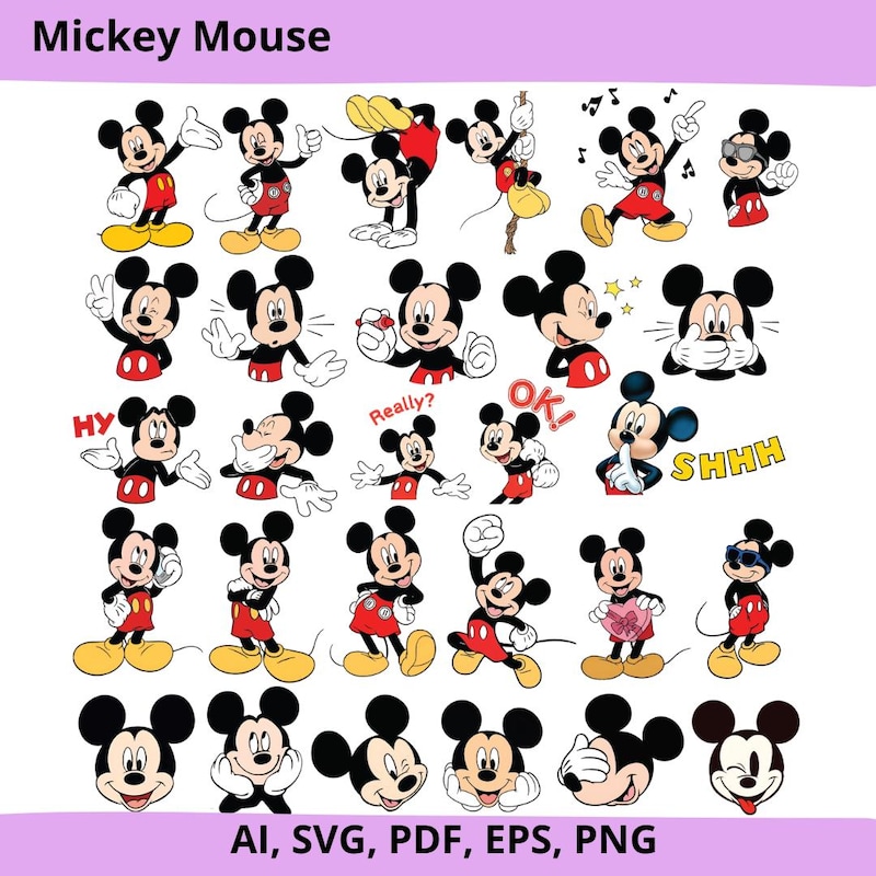 Cartoon Christmas Digital - Etsy