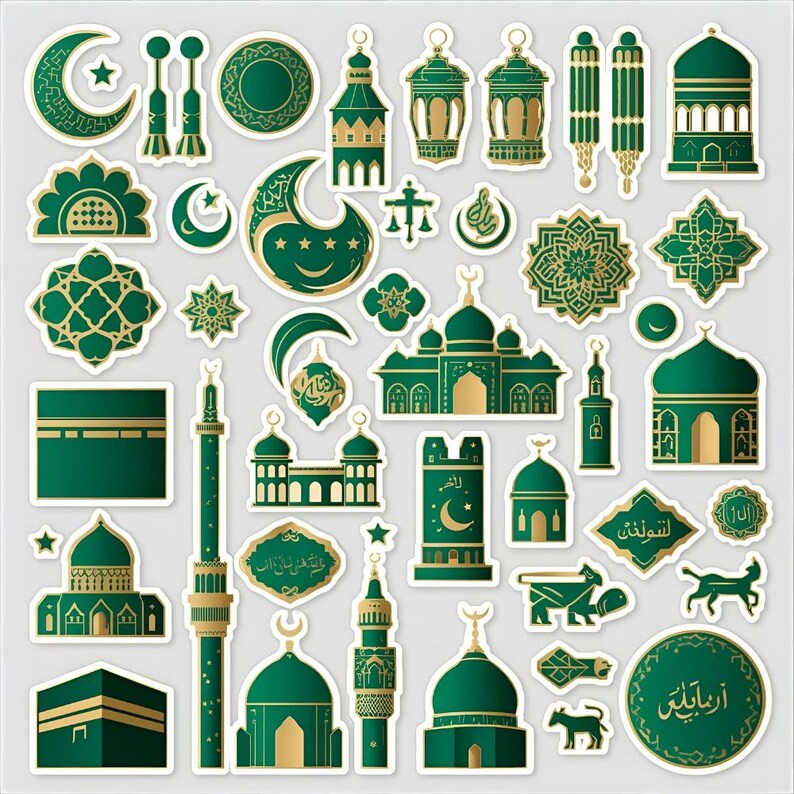 Ramadan & Eid Digital Stickers – Islamic Sticker Book for Goodnotes ...