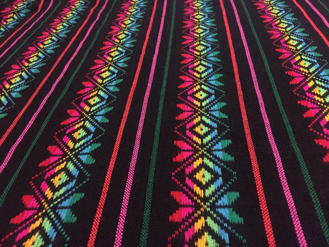 Mexican Xitlali Black With Star Flowers Wrap Baby Carrier | Etsy