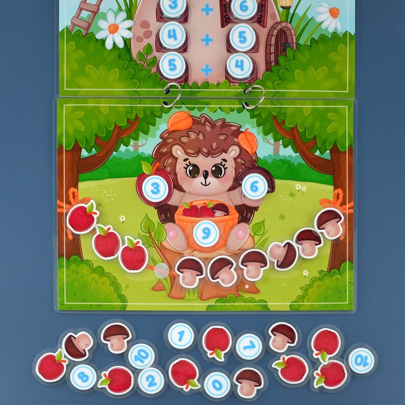 Number Bond Printable Worksheets, Math Counting Practice, Decomposing ...