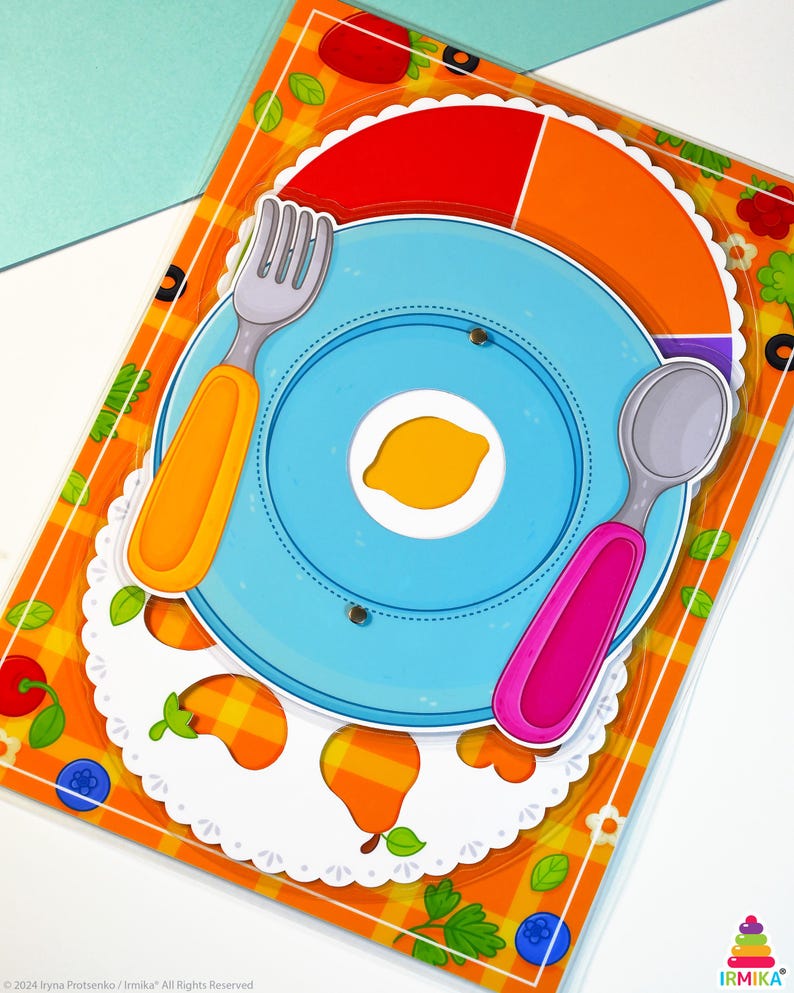 Printable Fruits and Vegetables Worksheet, Color Match, Shadow Matching ...