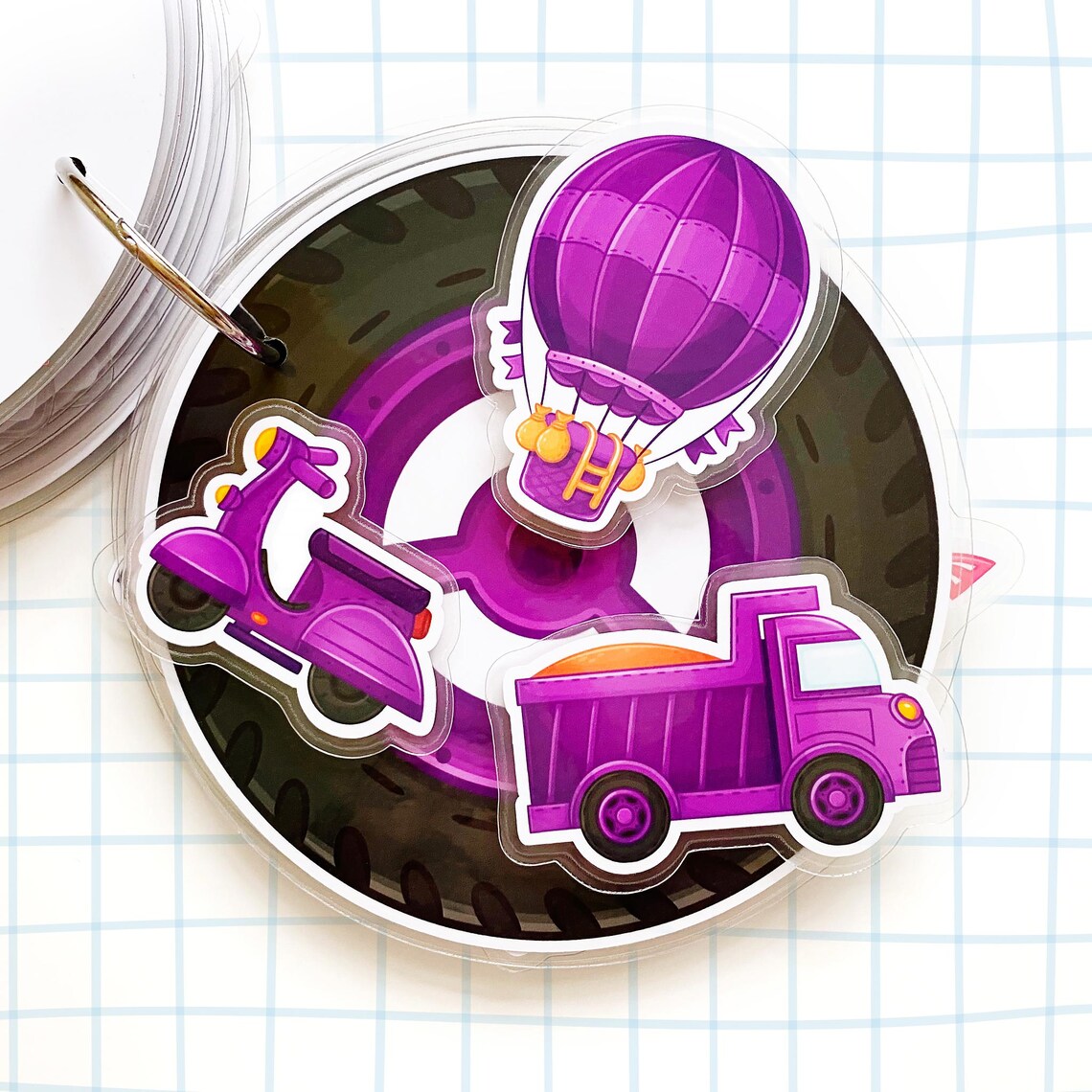 Color Sorting Busy Book, Transport Printable Worksheets, Color Matching ...