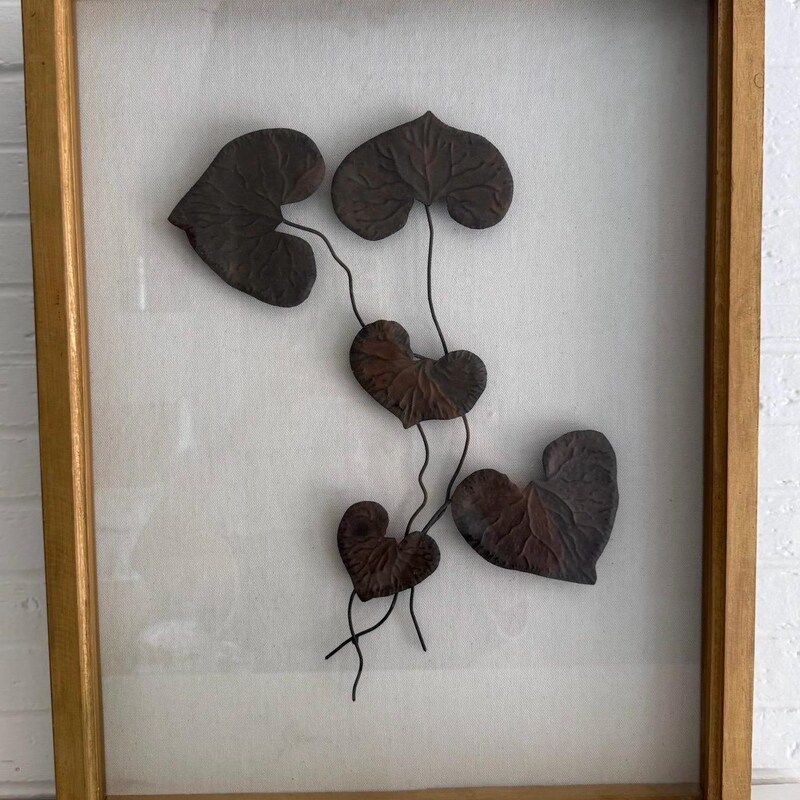 Metal Leaf Shadow Box - Etsy