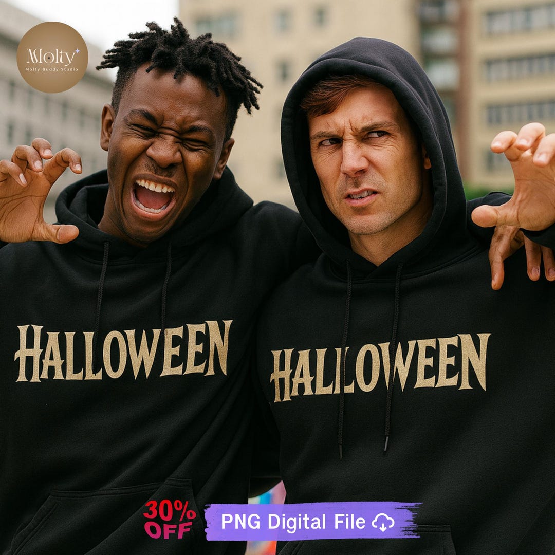 Halloween Text PNG | Vintage Spooky Font Clipart | Retro Halloween ...