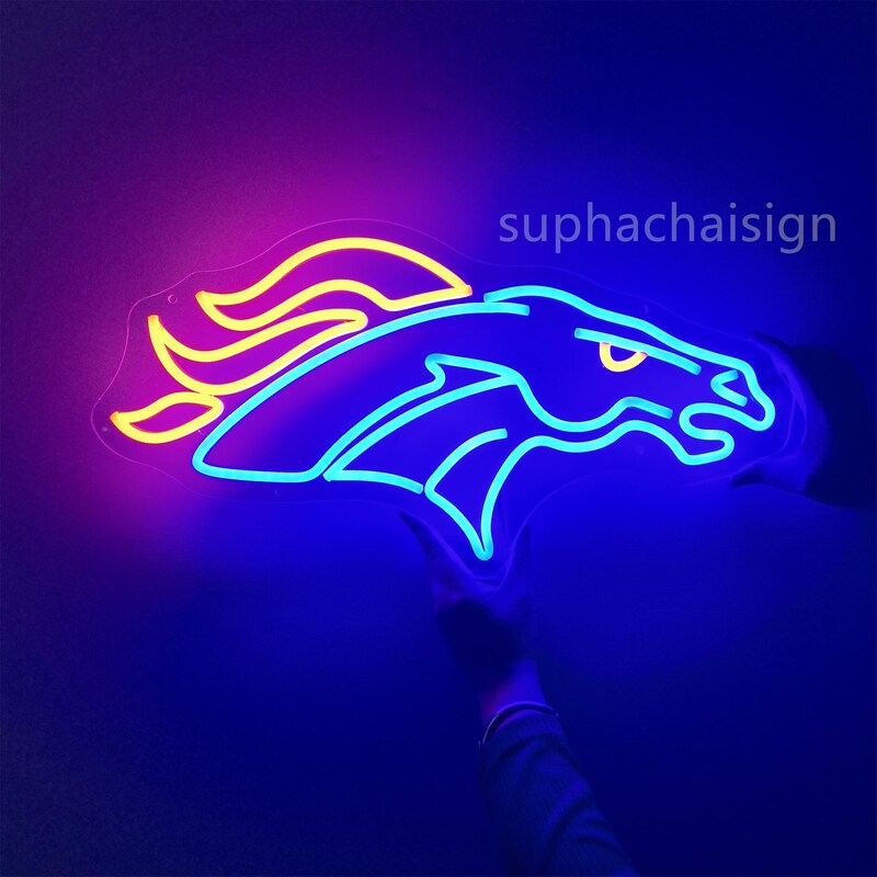 Denver Broncos Sign - Etsy