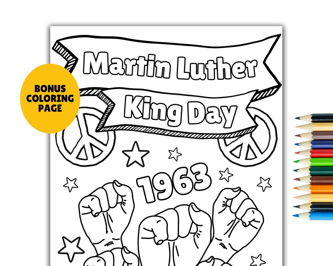 Martin Luther King Trivia Game, MLK Celebration Activity Bundle ...