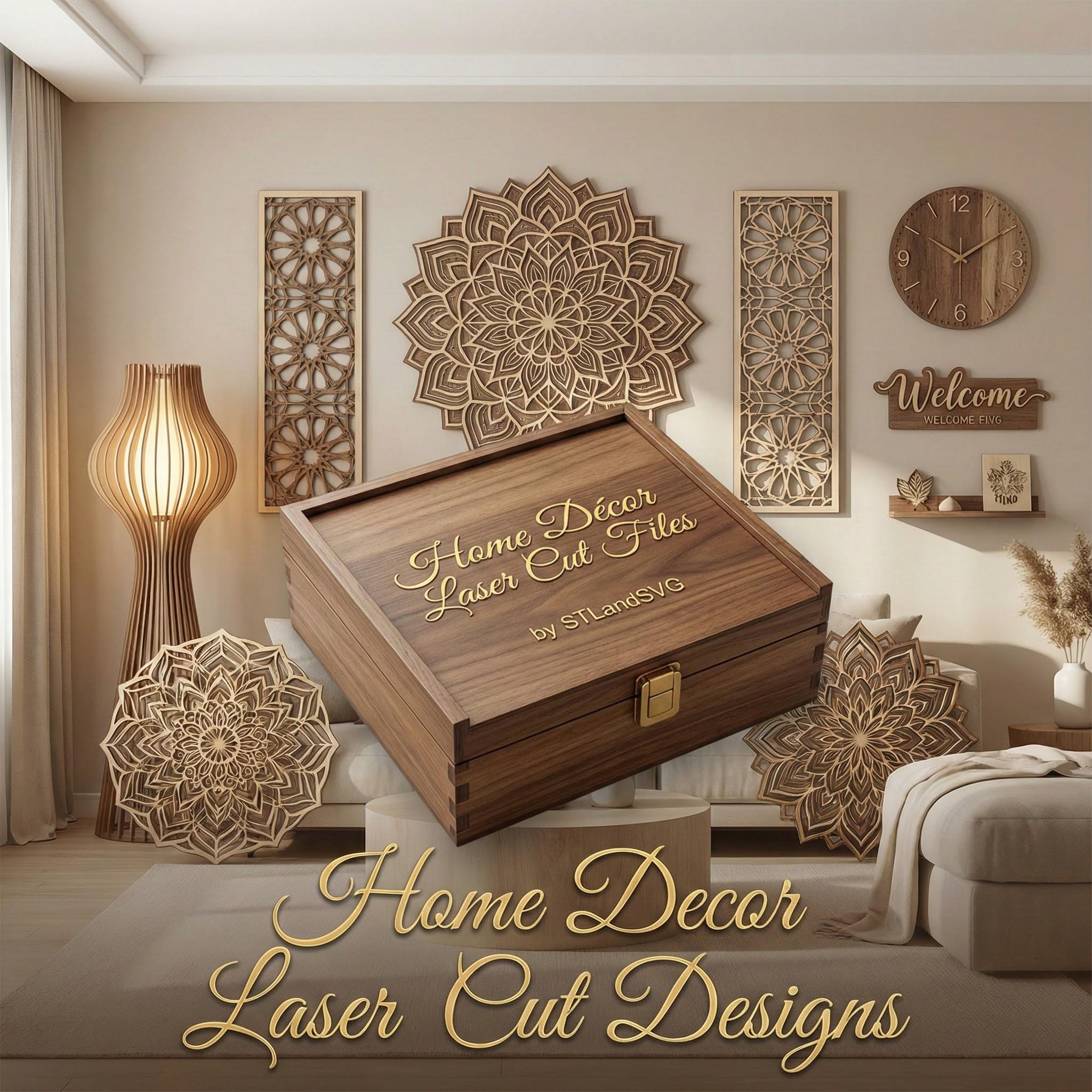 Laser Cut Mega Bundle, 500,000+ Designs for Diode CO2 and Fiber Lasers ...
