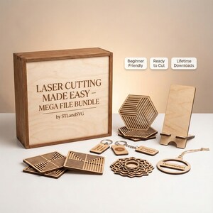 Laser Cut Mega Bundle, 500,000+ Designs for Diode CO2 and Fiber Lasers ...