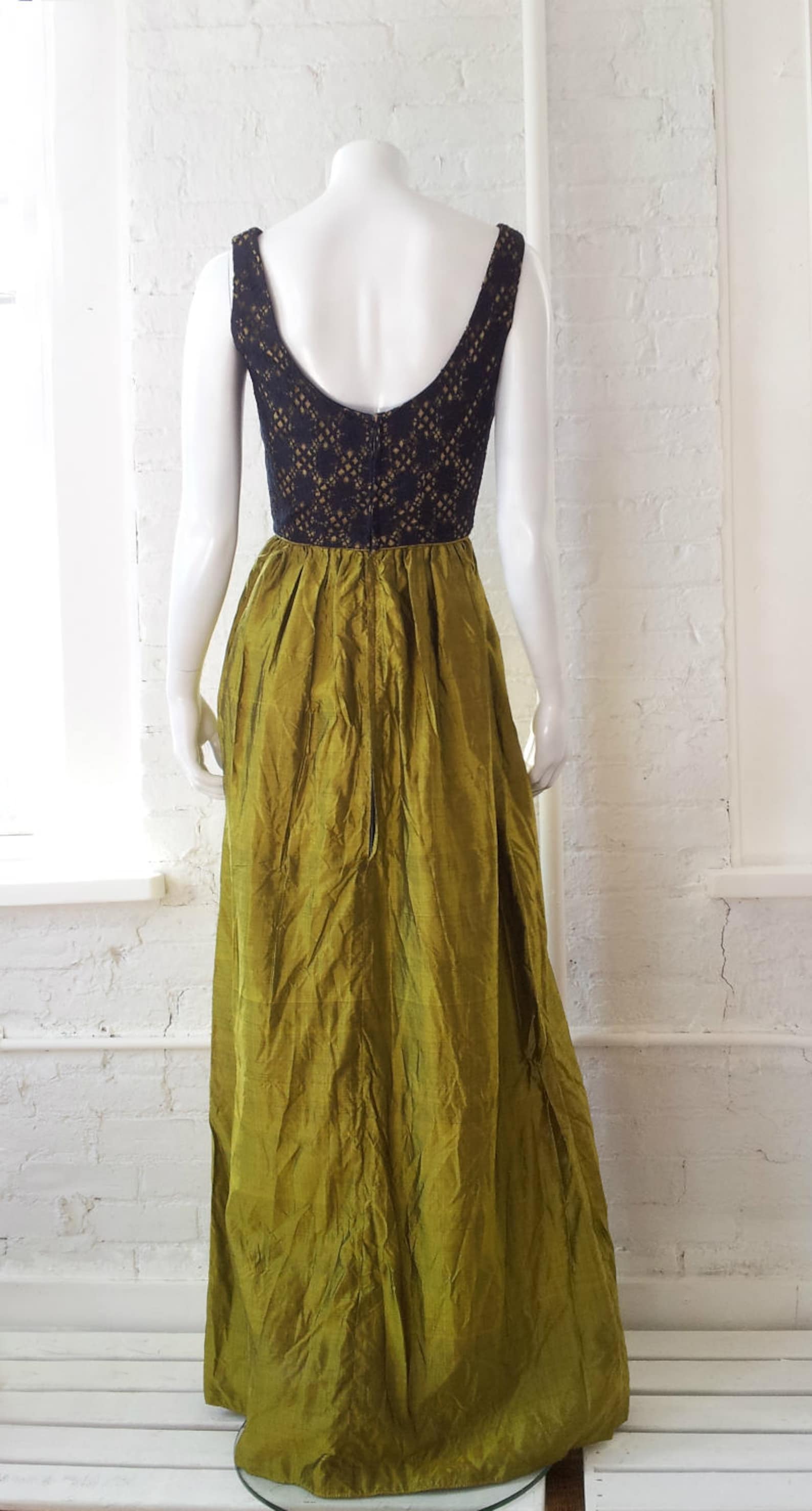 1960s Ball Gown 1960s Formal Dress Vintage Ball Gown Vintage Lace Dress ...