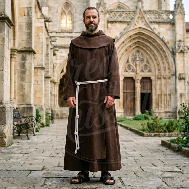 Monk Medieval Costume - Etsy