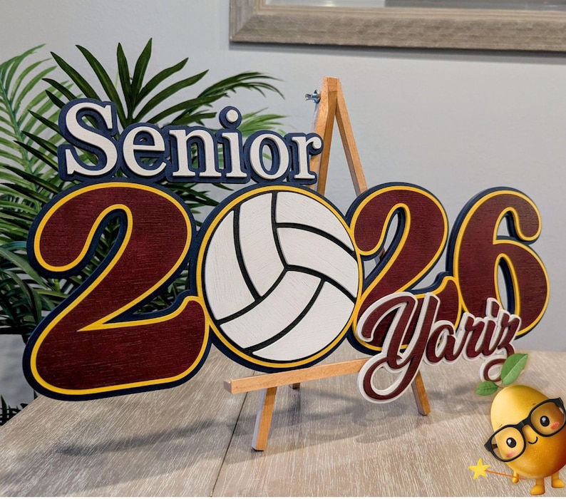 Custom Senior Athlete Wood Sign: Personalized Sports Photo Prop - Etsy