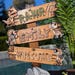 Custom Dinosaur Directional Wooden Sign | Dino Party Decor - Etsy