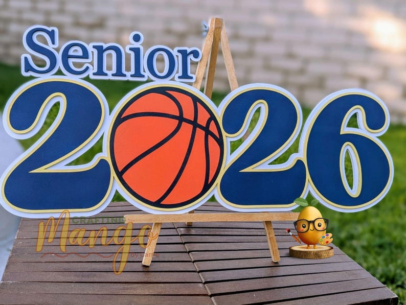 Custom Senior Athlete Wood Sign: Personalized Sports Photo Prop - Etsy