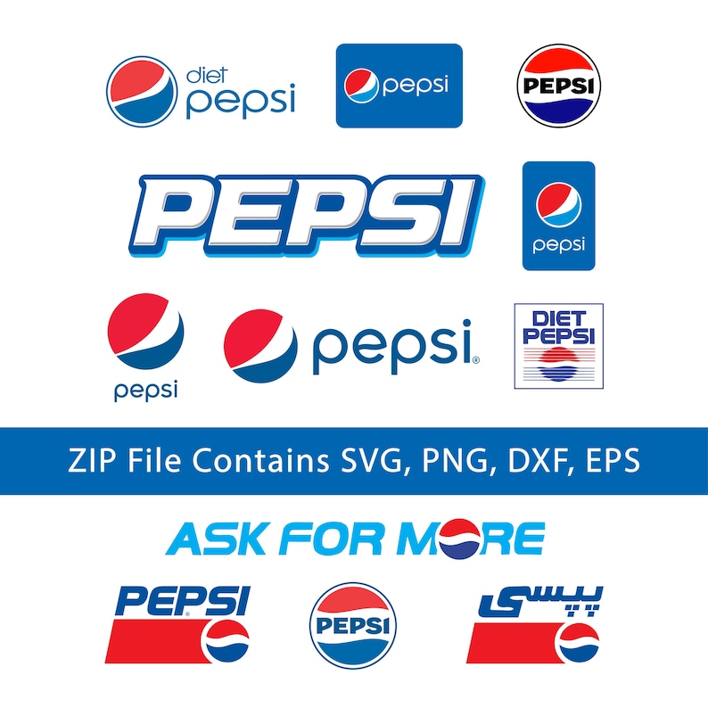 Logotipos de Pepsi, Pepsi Light PNG, letras de Pepsi, archivos SVG, EPS ...