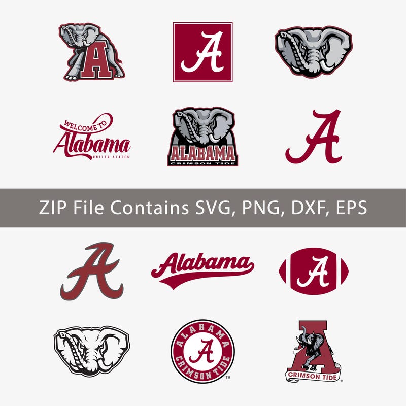 Alabama Svg - Etsy