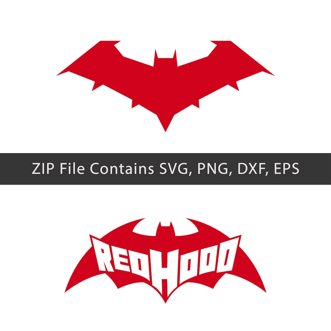 Red Hood Symbol SVG, PNG, Jason Todd Logo (Digitaler Download) - Etsy.de