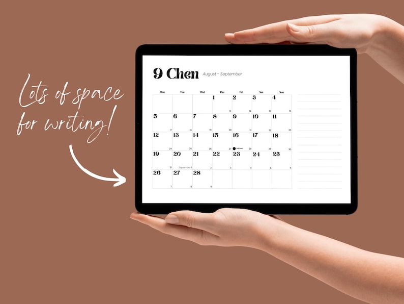 13 Month Digital Calendar With Gregorian Calendar 2026 | Limited ...