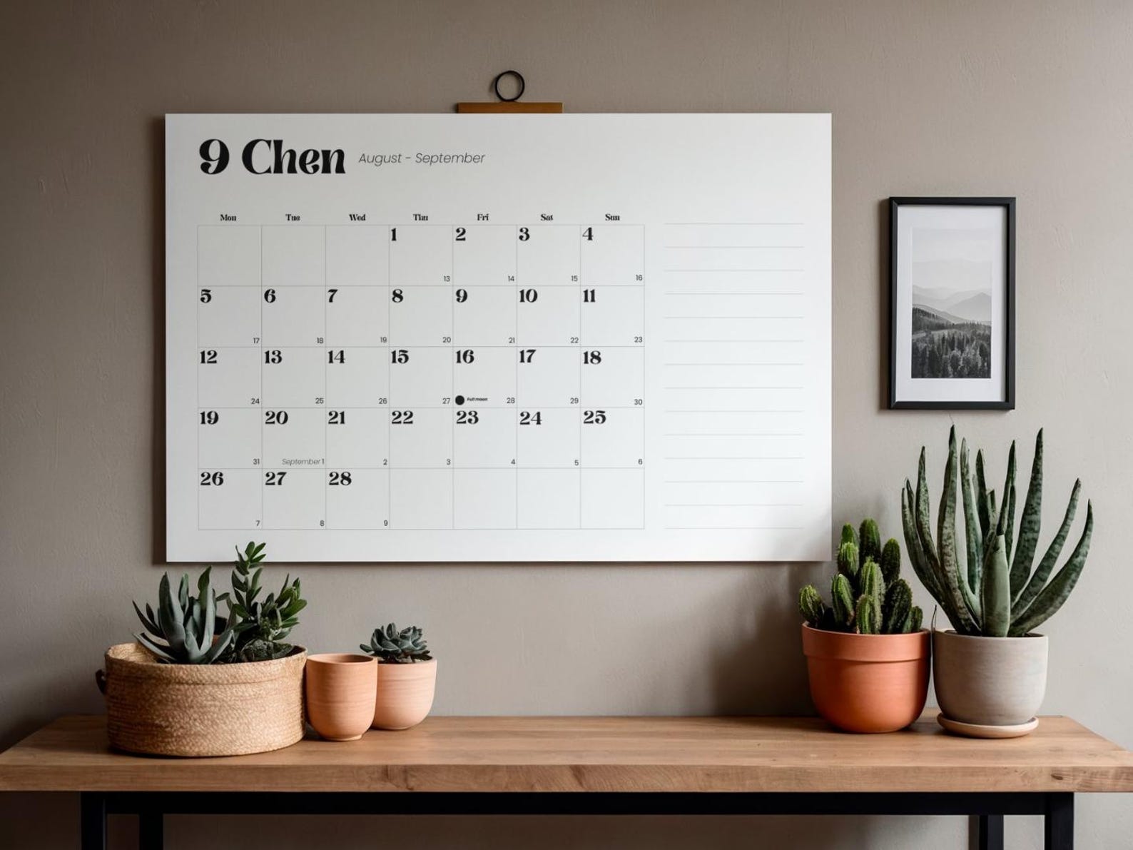 13 Month Digital Calendar With Gregorian Calendar 2026 | Limited ...