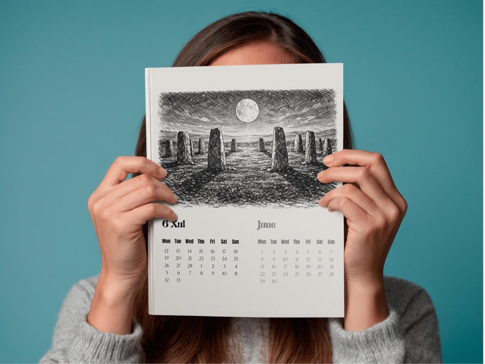 The Real 13 Month Digital Calendar With Gregorian Calendar 2026 ...