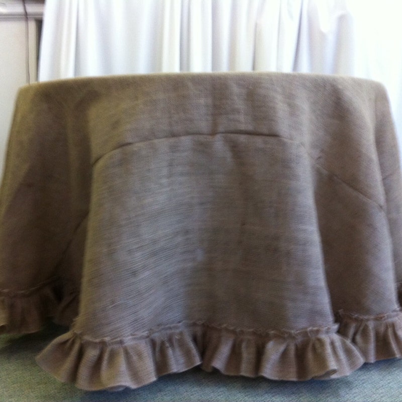 Burlap Tablecloth - Etsy