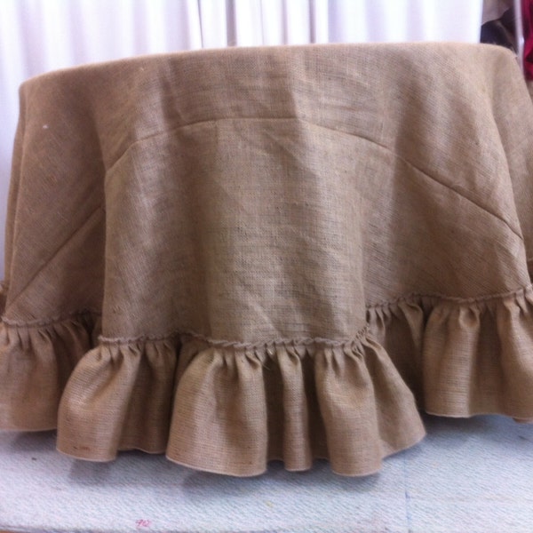 Burlap Tablecloth - Etsy