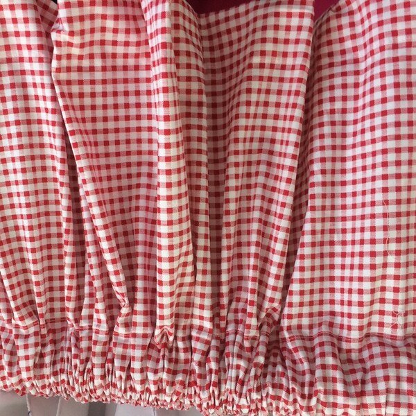 Gingham Valance - Etsy