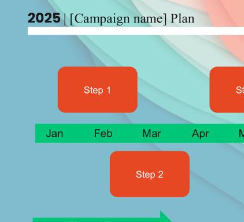 Editable Templates - Timing Plan & Visual Timeline - Etsy
