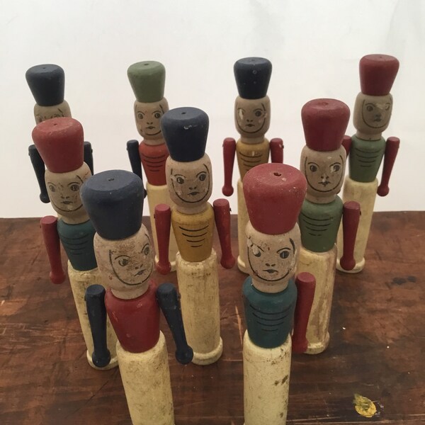 Wood Toy Soldiers - Etsy