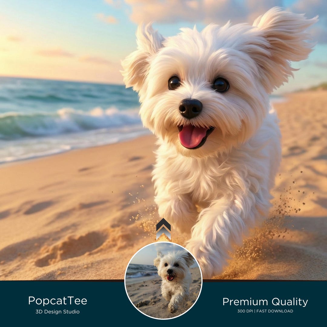 Pixar Style Pet Portrait From Photo, Animated 3D Art (digital Download ...
