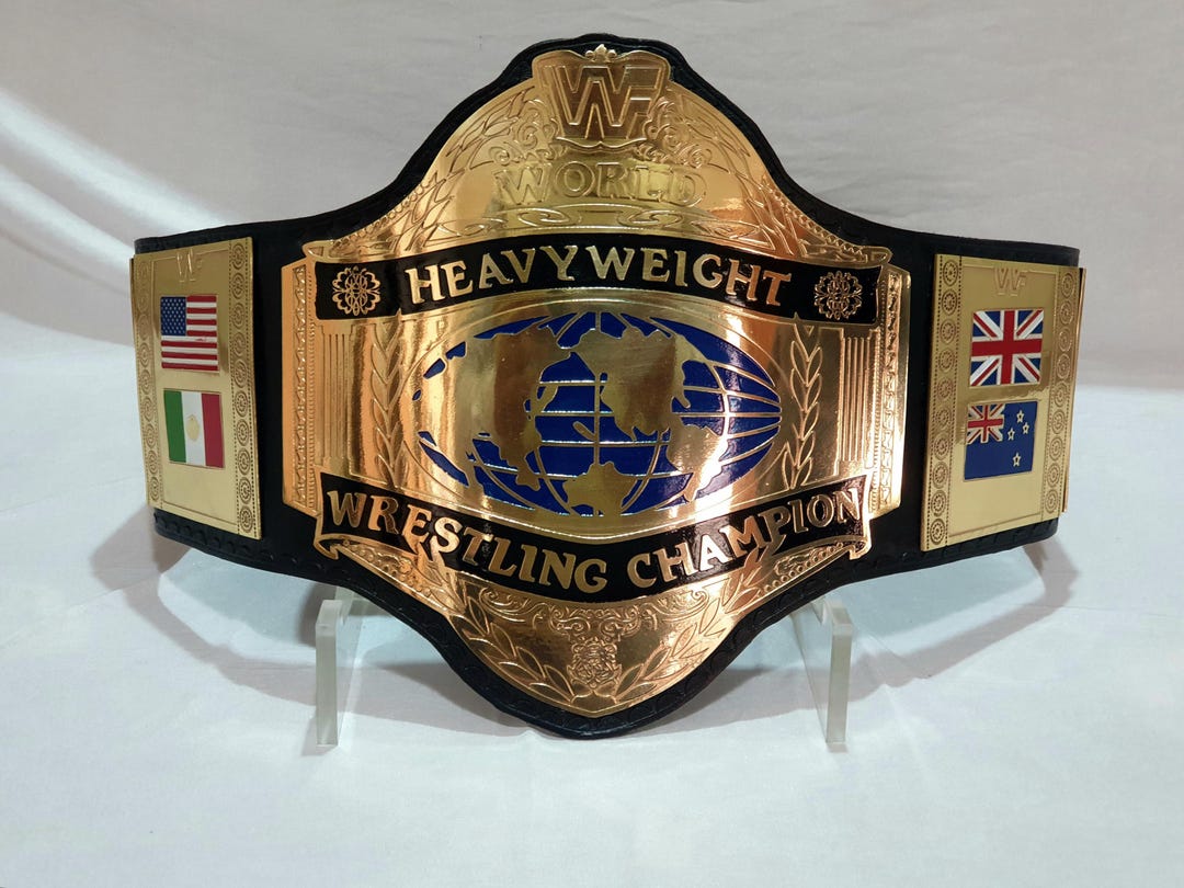 WWF Hogan 86 Championship Belt Replica - Etsy