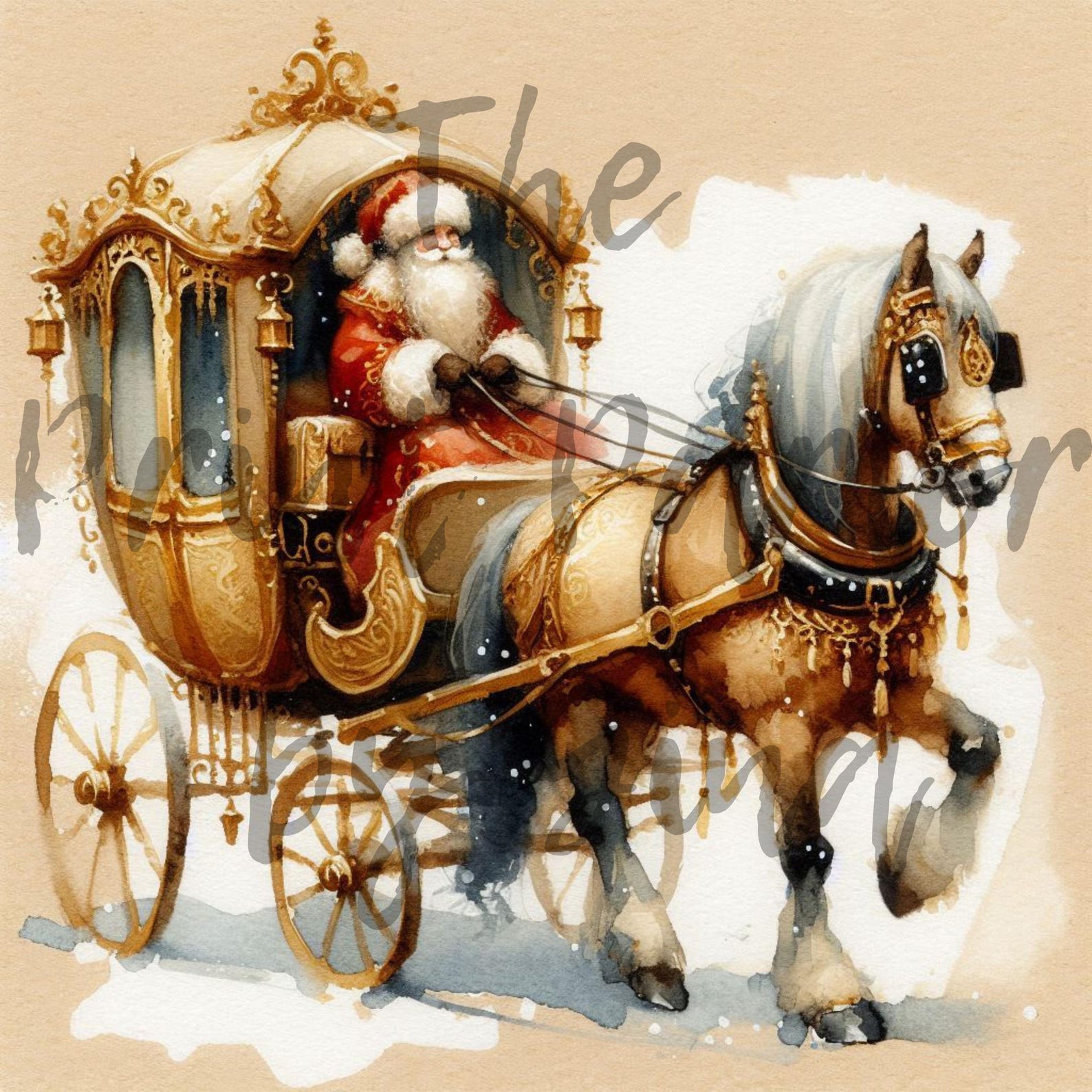 Carriage Ride Art Print: Instant Digital Download (PDF) - Etsy