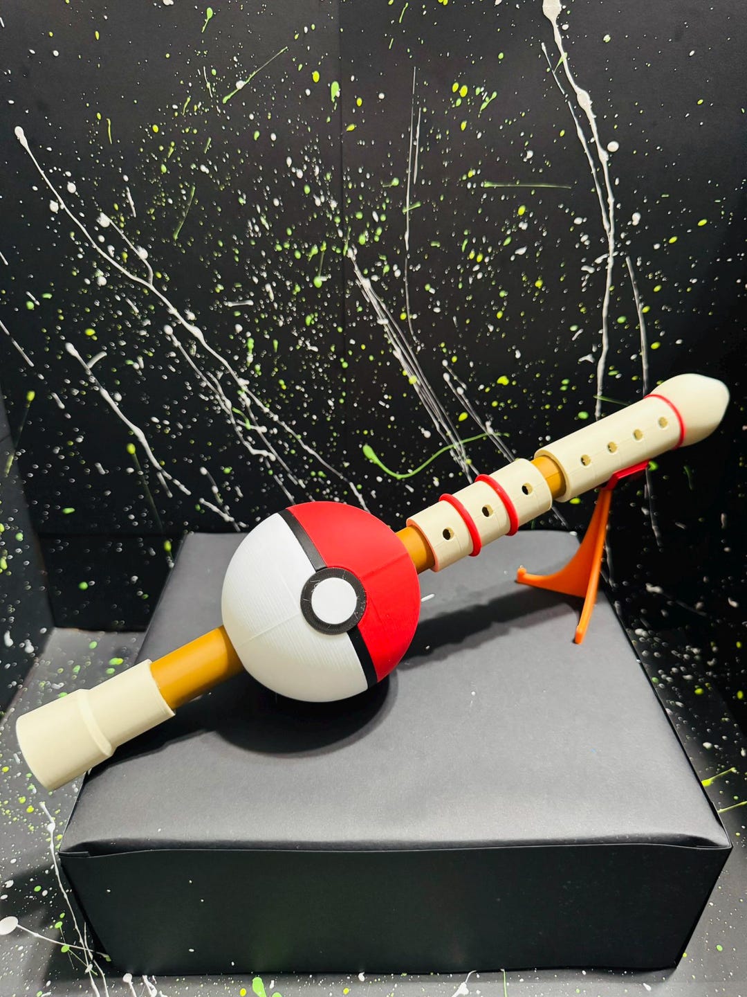 3D Printed Poke Flute | Cosplay Gear | Cosplay Prop | Anime | Video ...