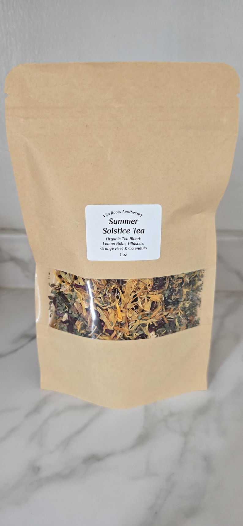 Summer Herbal Tea Blend, Organic Dried Herbs Tea, Loose Leaf Tea - Etsy