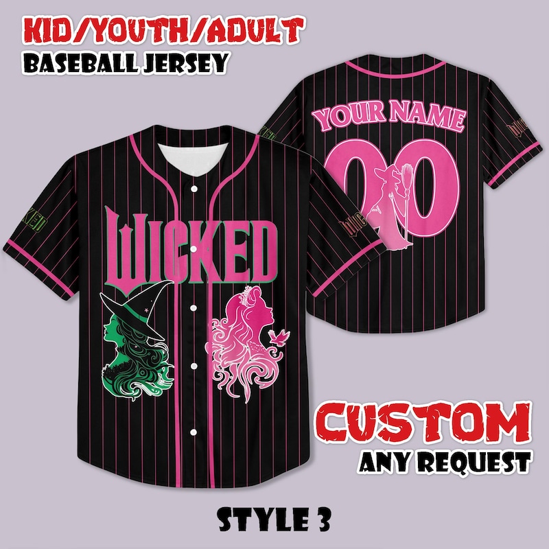 Kids Wicked Jersey - Etsy UK